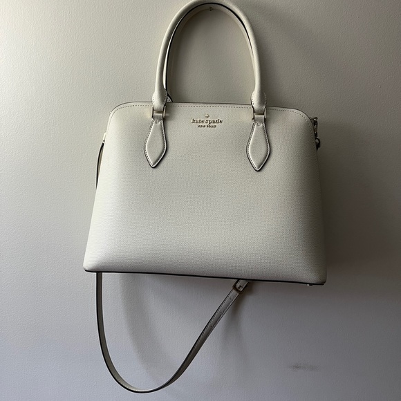 kate spade | Bags | Kate Spade White Satchel | Poshmark